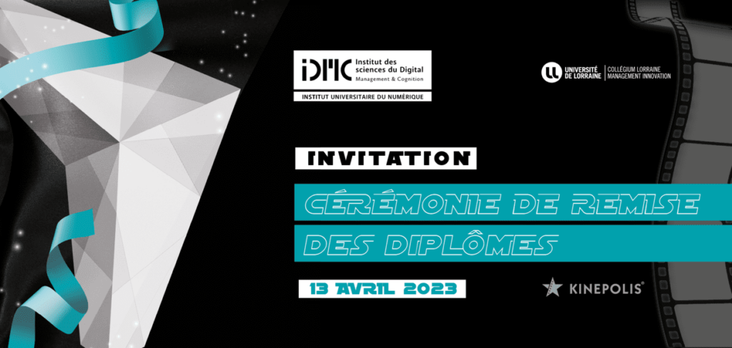 IDMC - Remise des diplômes 2023 IDMC à Nancy